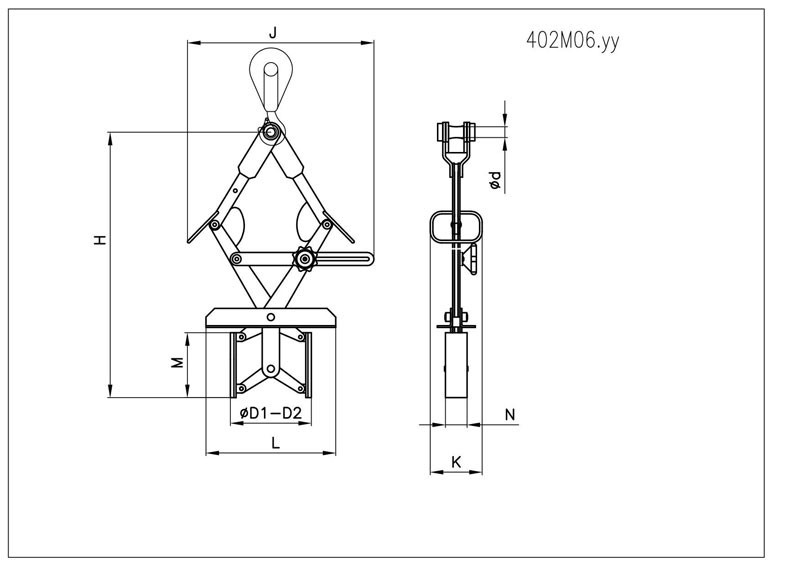 GRIPPER WITH INTERNAL GRIPPING - CYLINDRICAL WITH FUSE | UNIMAN Engliš ...