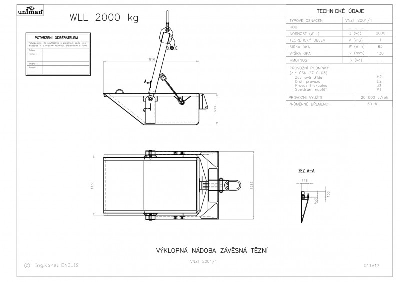 TILTING CONTAINERS | UNIMAN Engliš s.r.o.