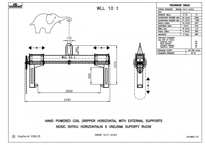 ELECTRIC AND HYDRAULIC GRIPPERS | UNIMAN Engliš s.r.o.